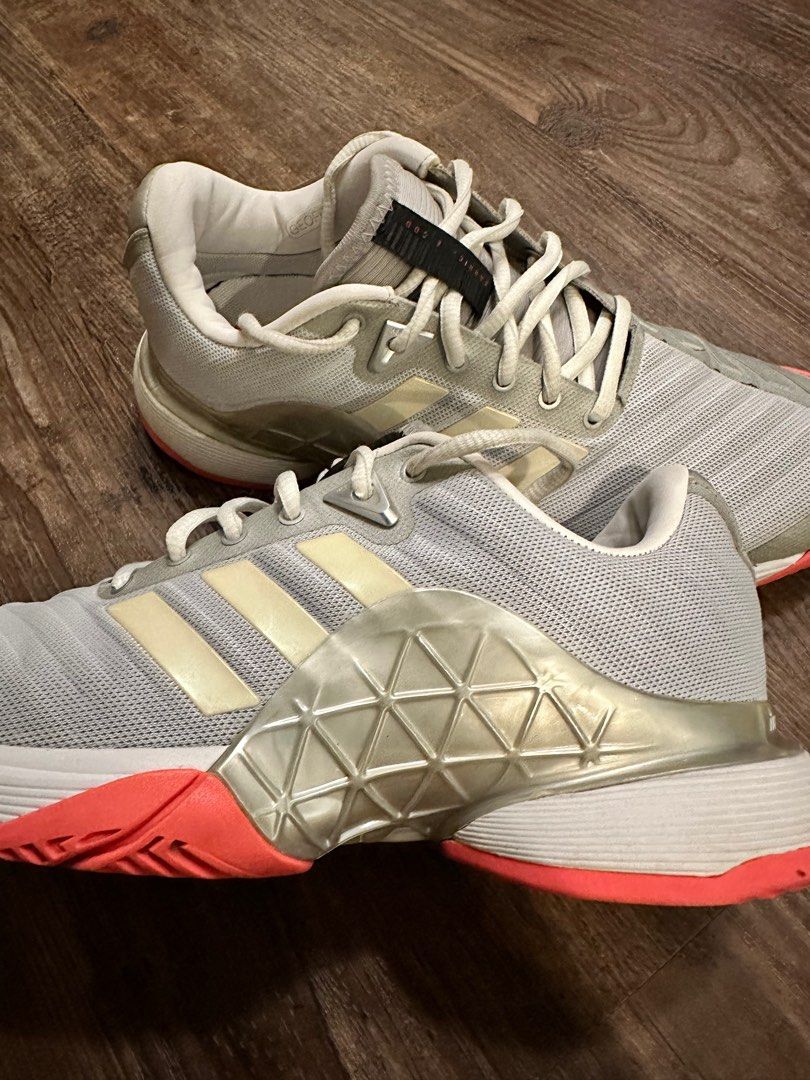 Adidas Barricades Women Tennis Shoes, Women's Fashion, Footwear ...