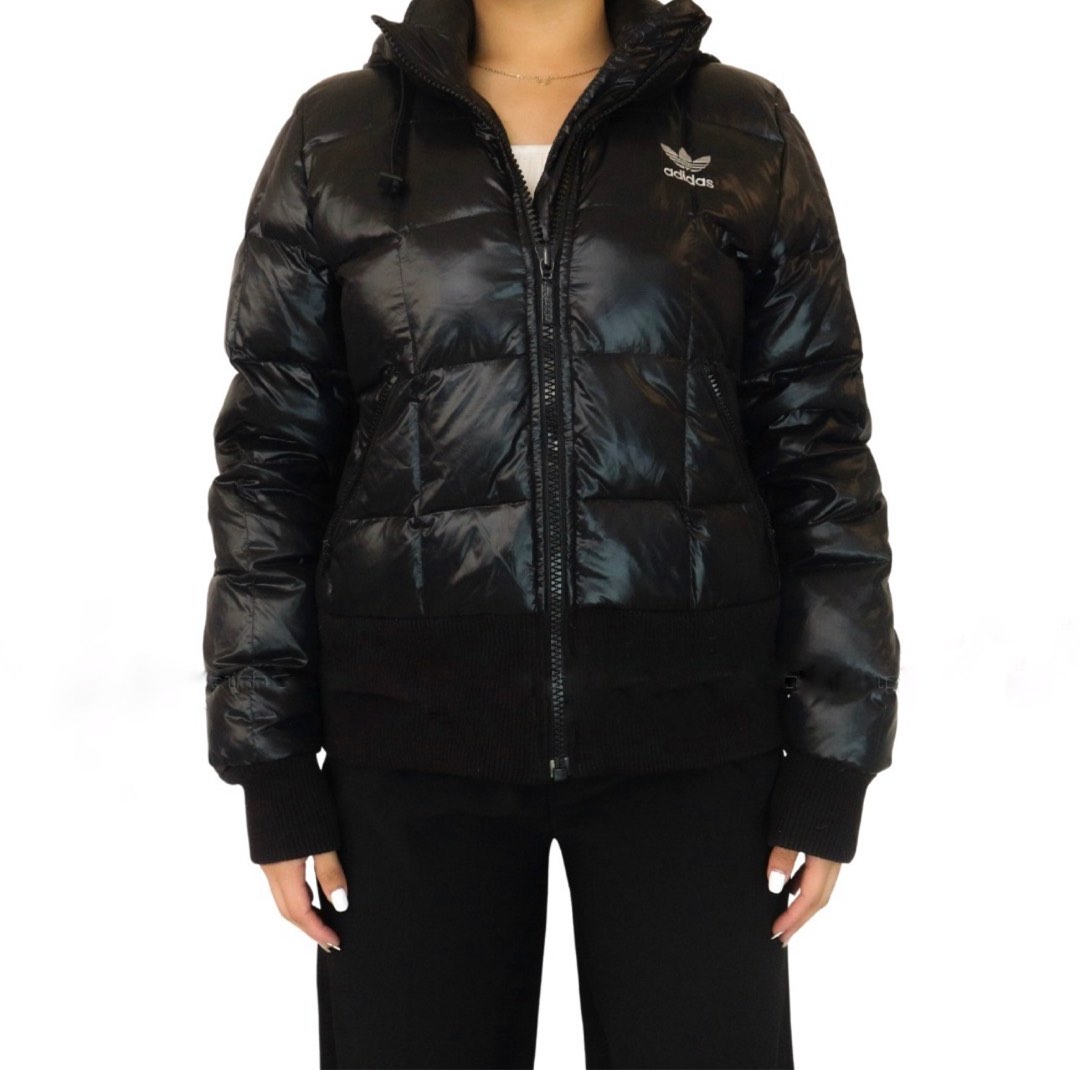 Adidas Black puffer jacket, Women's Fashion, Coats, Jackets and ...