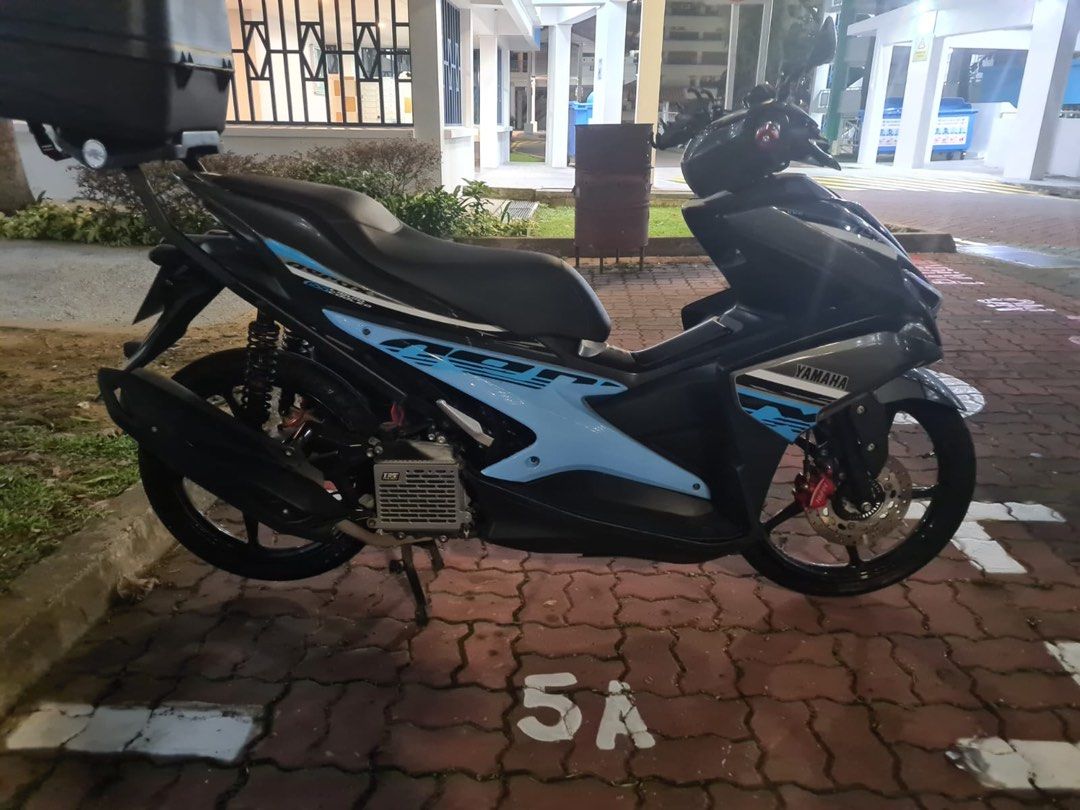 Aerox rim, Motorcycles, Motorcycles for Sale, Class 2B on Carousell
