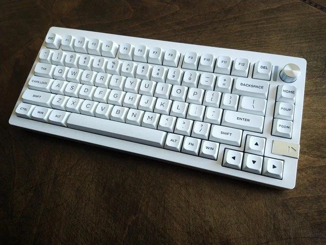 AKKO Black on White MDA Profile 227 Keycap Set, Computers & Tech, Parts ...