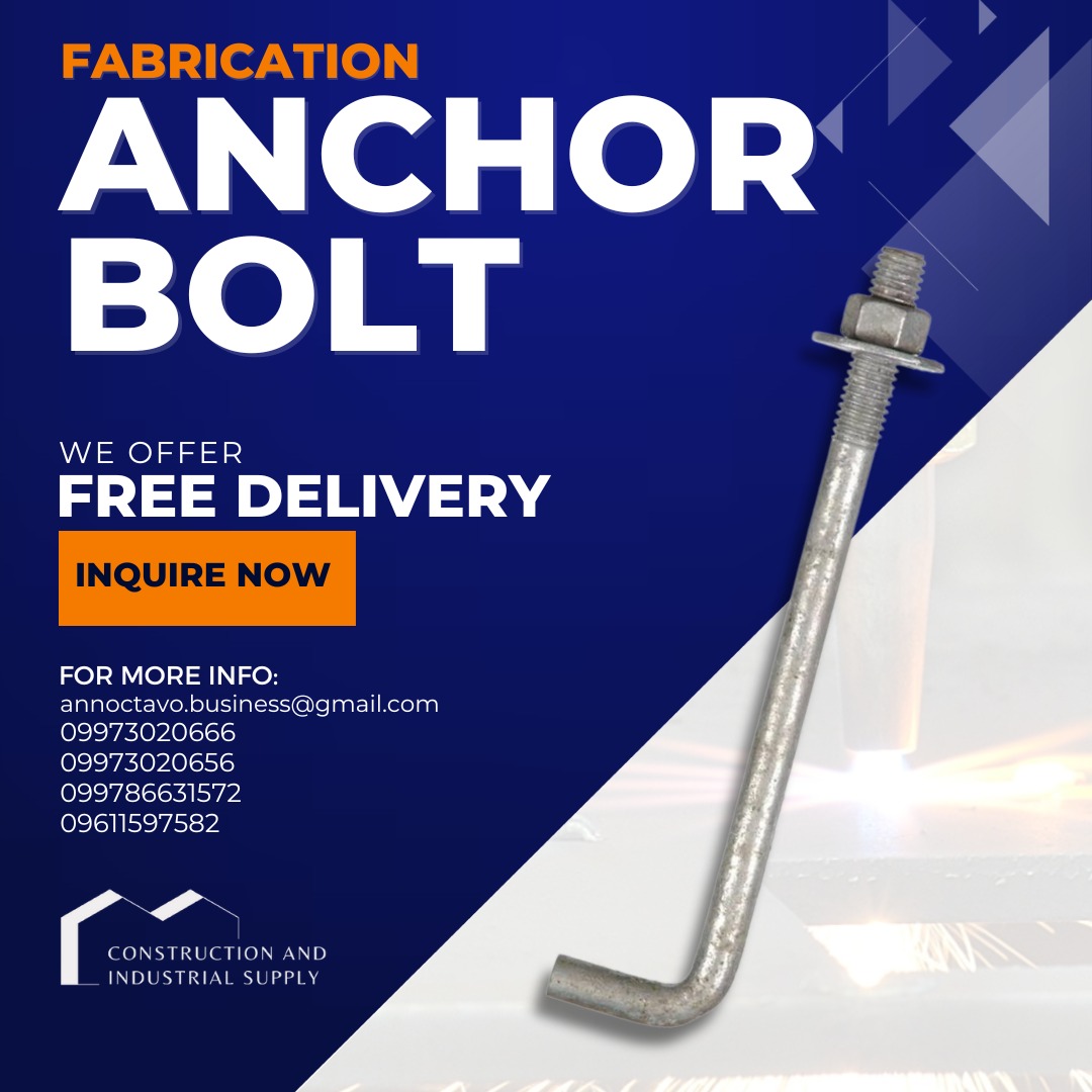 Anchor Bolt | Fabrication | Metal Fabrication | Base Plate | Wedge ...