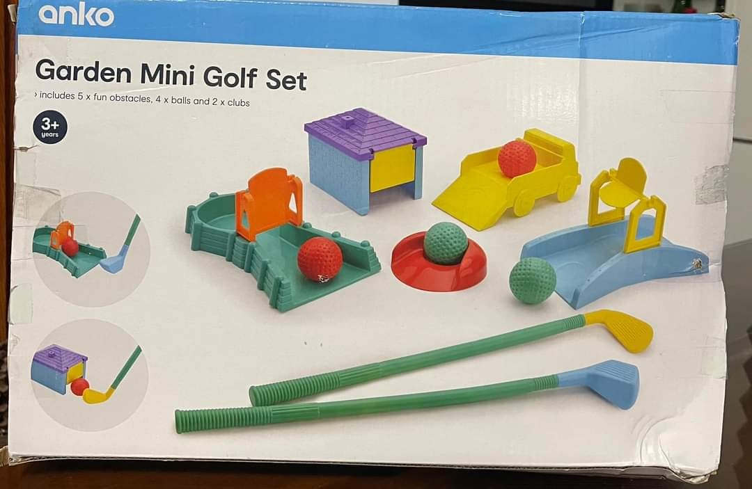 Anko Garden Mini Golf Set, Hobbies & Toys, Toys & Games on Carousell