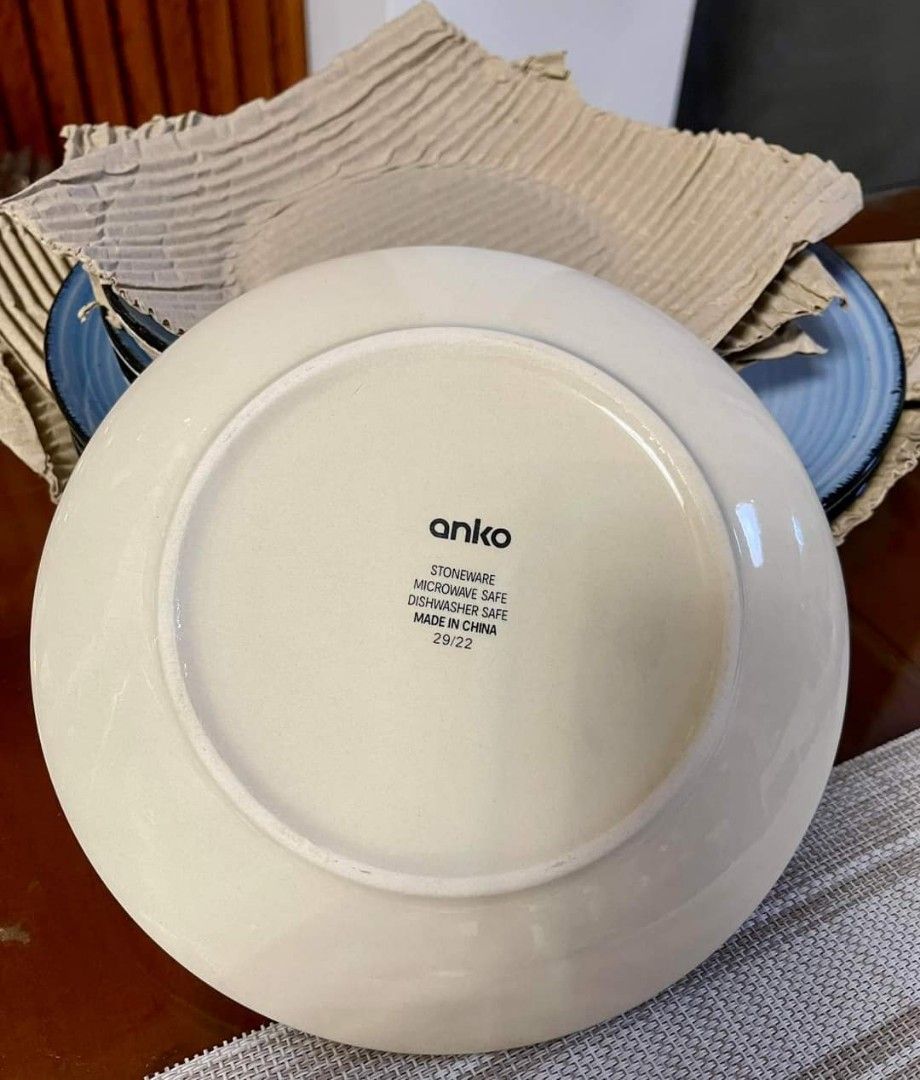 Anko Stoneware Dinner Set - 8pcs, Furniture & Home Living, Kitchenware ...