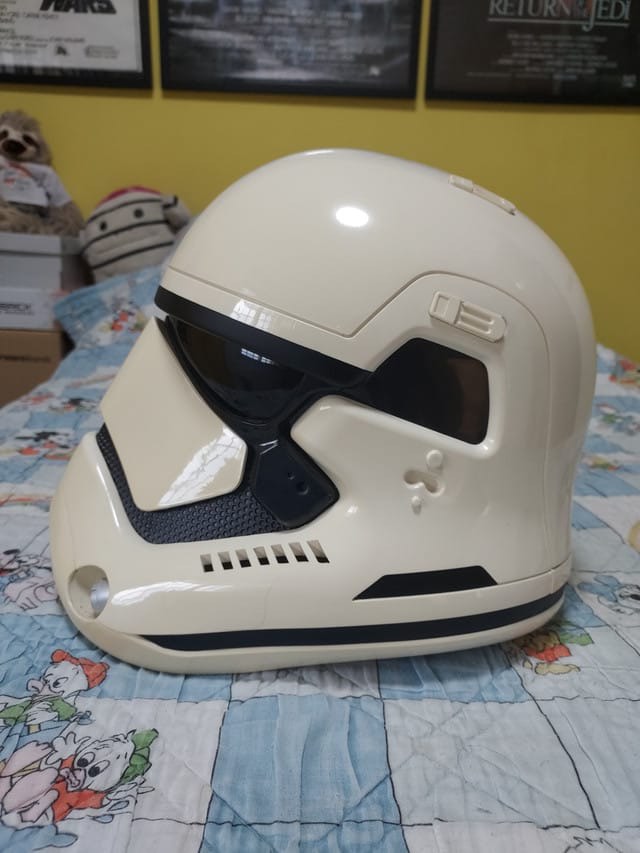 ANOVOS first order Stormtrooper helmet, Hobbies & Toys, Memorabilia ...