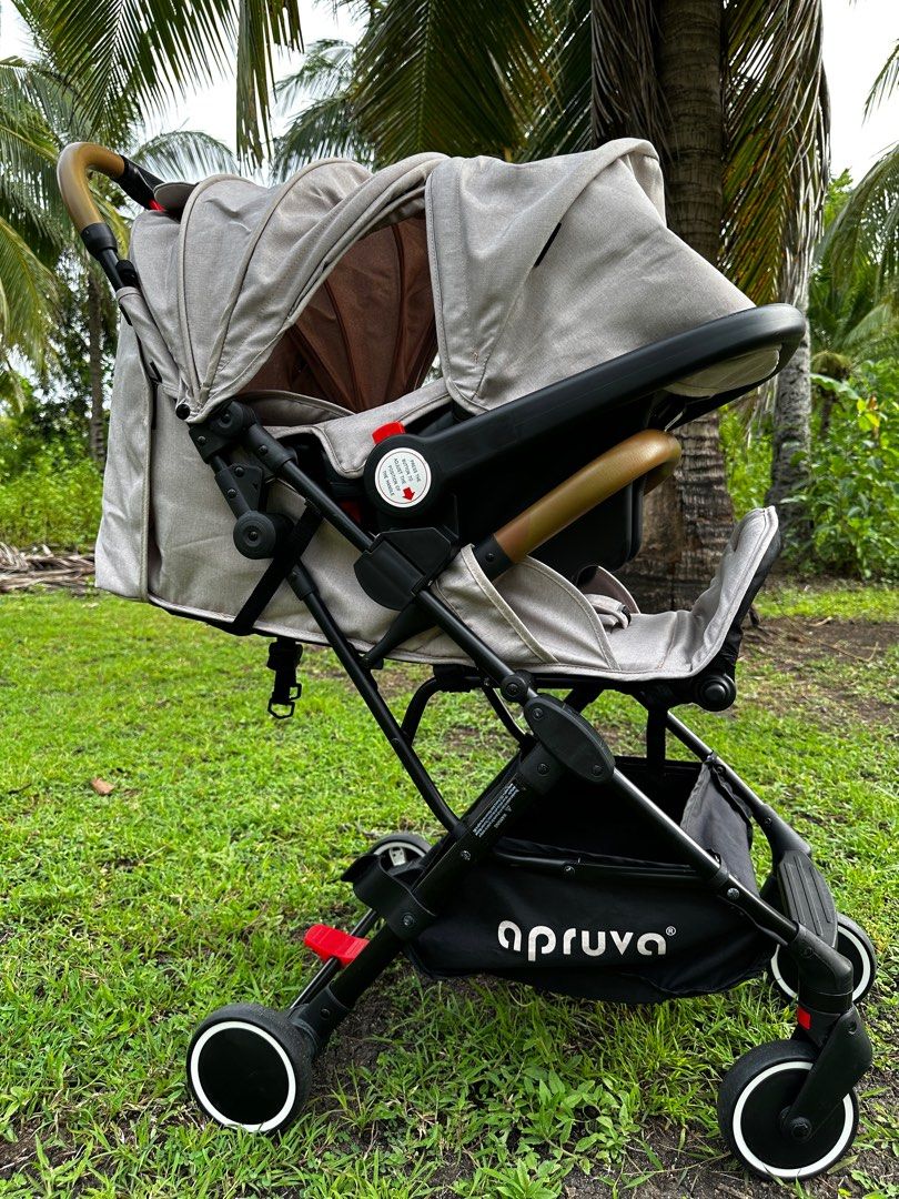 Apruva Trek Stroller with Car Seat, Babies & Kids, Going Out, Strollers ...
