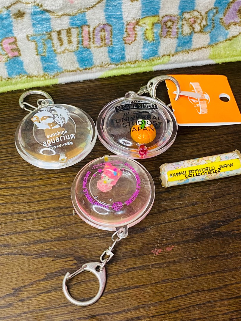 Aquarium water keychain 65 each / 150 set, Hobbies & Toys, Toys & Games ...