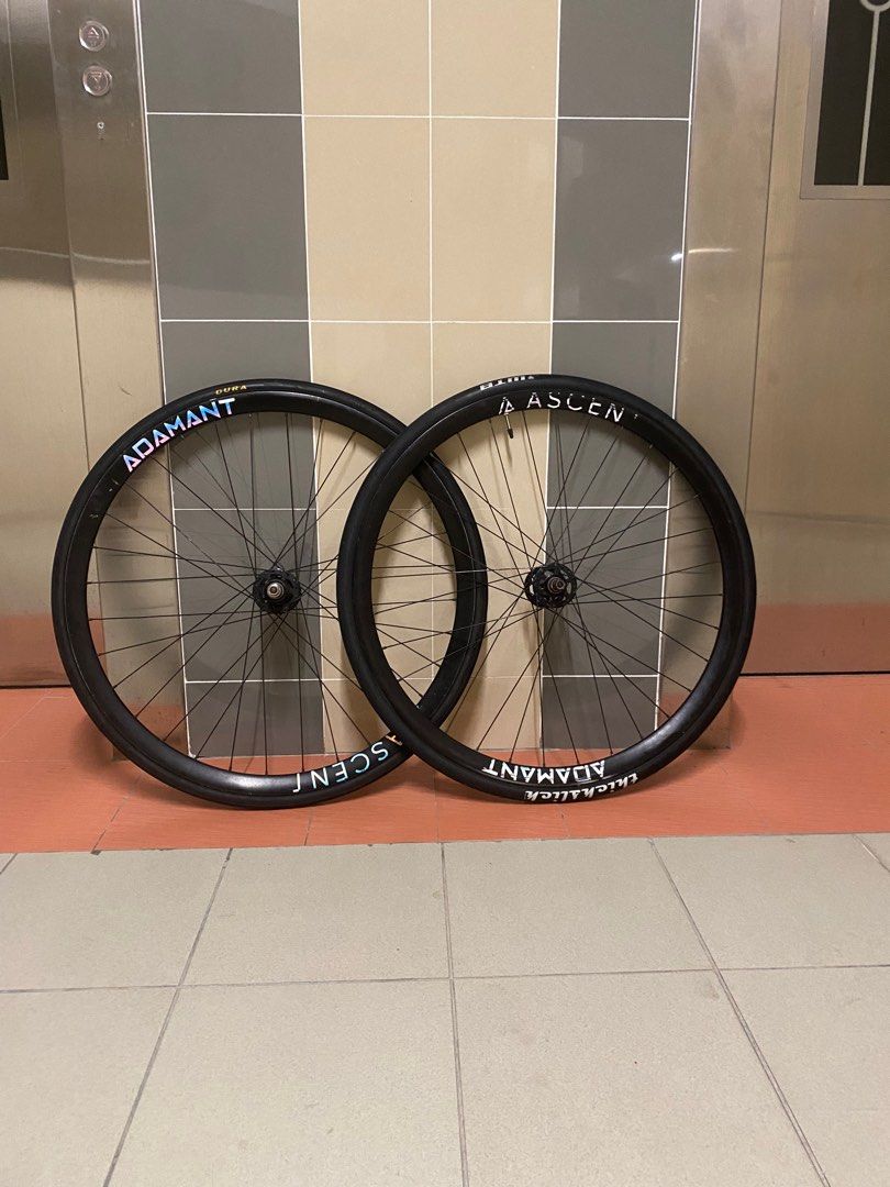 ascent adamant fixie wheelset, Sports Equipment, Bicycles & Parts ...