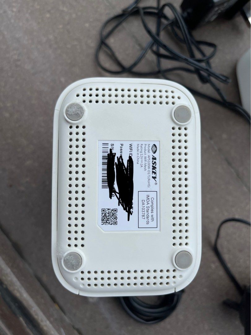Askey Router Wi-Fi mesh APS100W-D171(ROHS), Computers & Tech, Parts ...