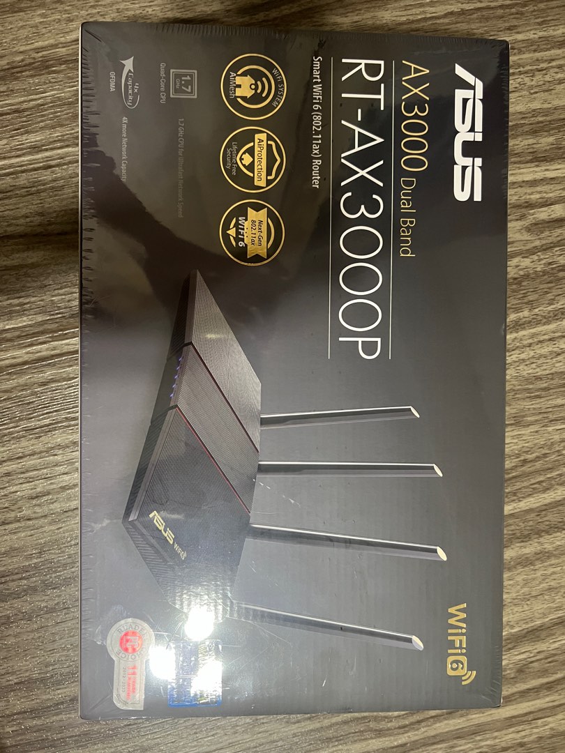 ASUS AX3000 Dual Band RT-AX3000P, Computers & Tech, Parts & Accessories ...