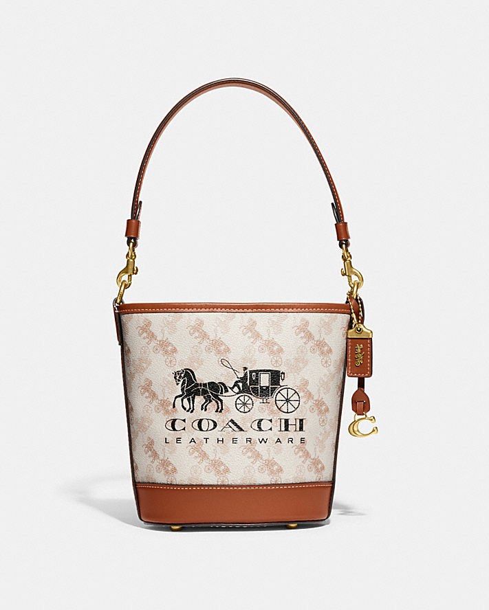 Authentic Coach Dakota Bucket Bag 16, Luxury, Bags & Wallets on Carousell