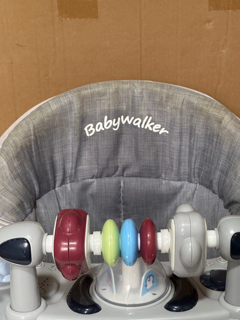 Baby Walker - Gray, Babies & Kids, Infant Playtime on Carousell
