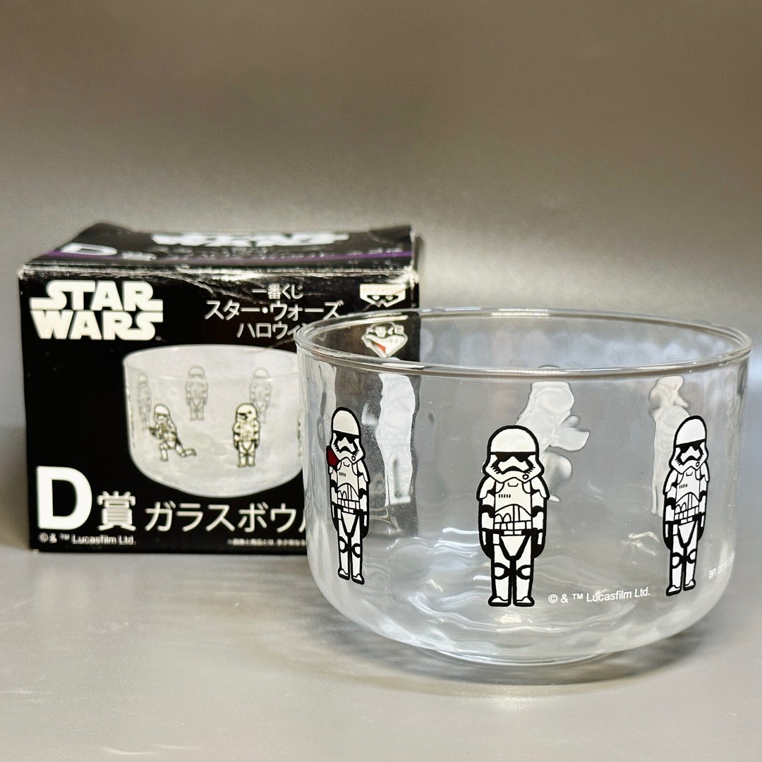 Banpresto Star Wars Storm Trooper Glass Bowl h:7cm rim:10cm - Php 300 ...
