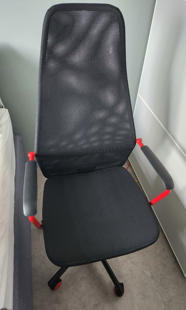 Basic gaming chair from ikea, Furniture & Home Living, Furniture ...