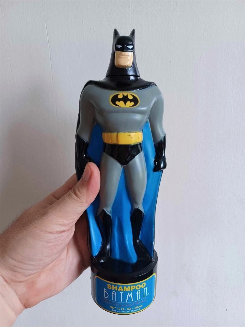 Batman Animated (authentic) Shampoo Container 1993 DC Comics, Hobbies ...