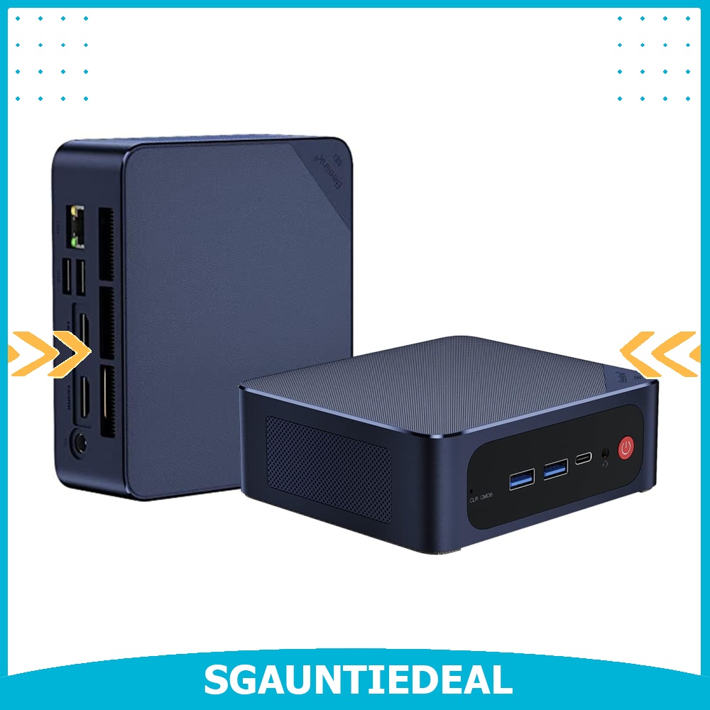 Beelink SEi12 Mini PC Intel i5-1235U (10C/12T, bis zu 4.40GHz), Micro Desktop Computer 16GB DDR4 ...