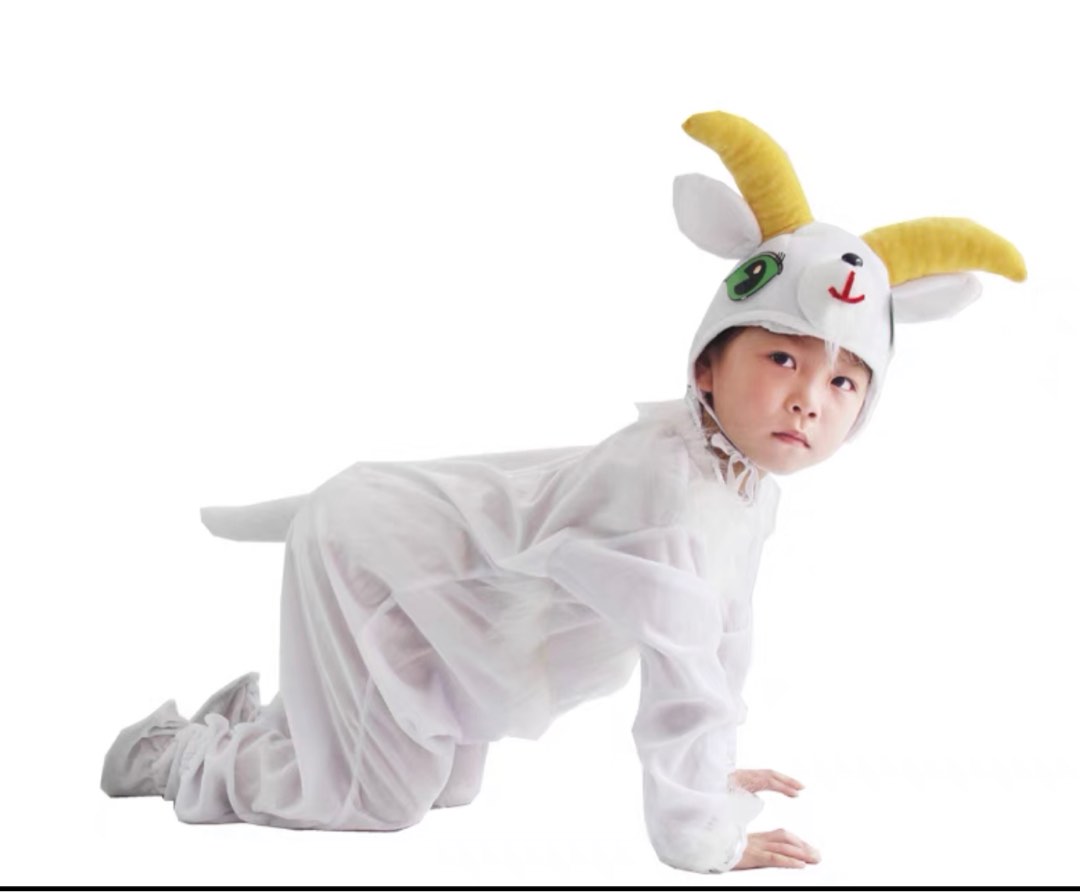 Billy goat gruff costume (110-130), Babies & Kids, Babies & Kids ...