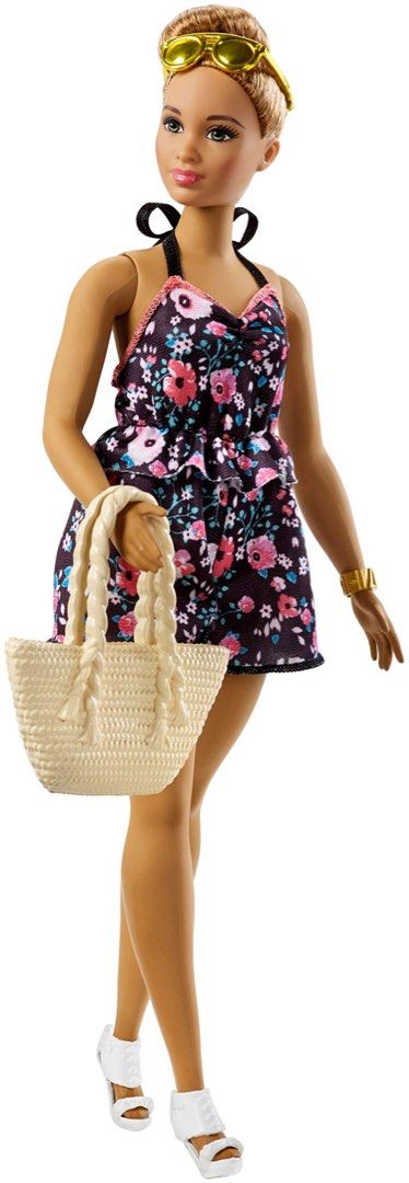 BNIB Barbie Fashionistas Doll 102 Medium Skintone Tanned, Hobbies ...