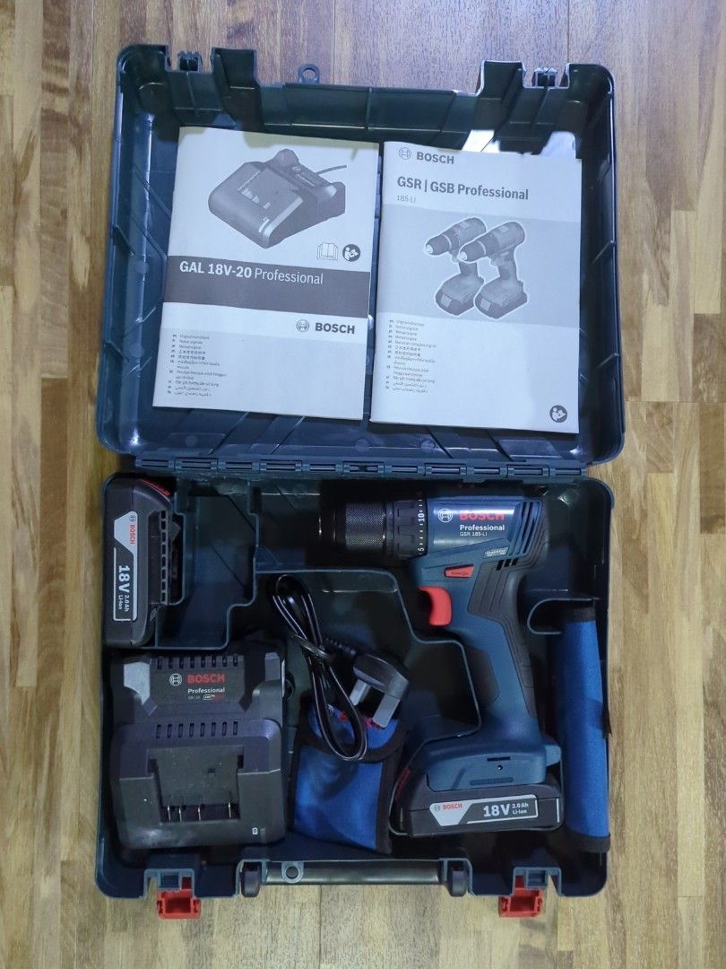 Bosch GSR 185-LI Cordless drill/driver, Furniture & Home Living, Home ...