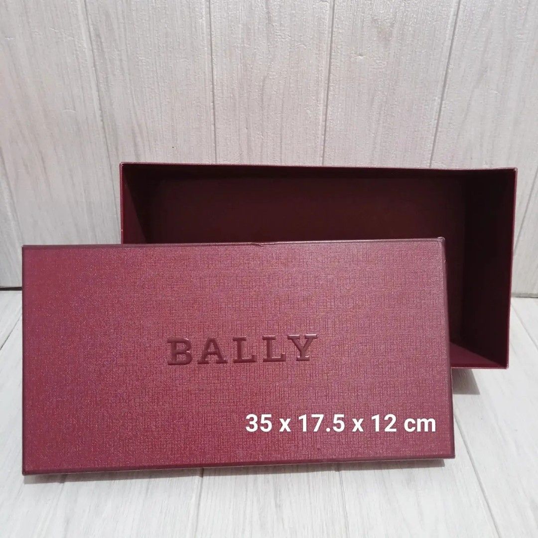 box bally original / kotak bally / dustbag bally / dust bag bally ...