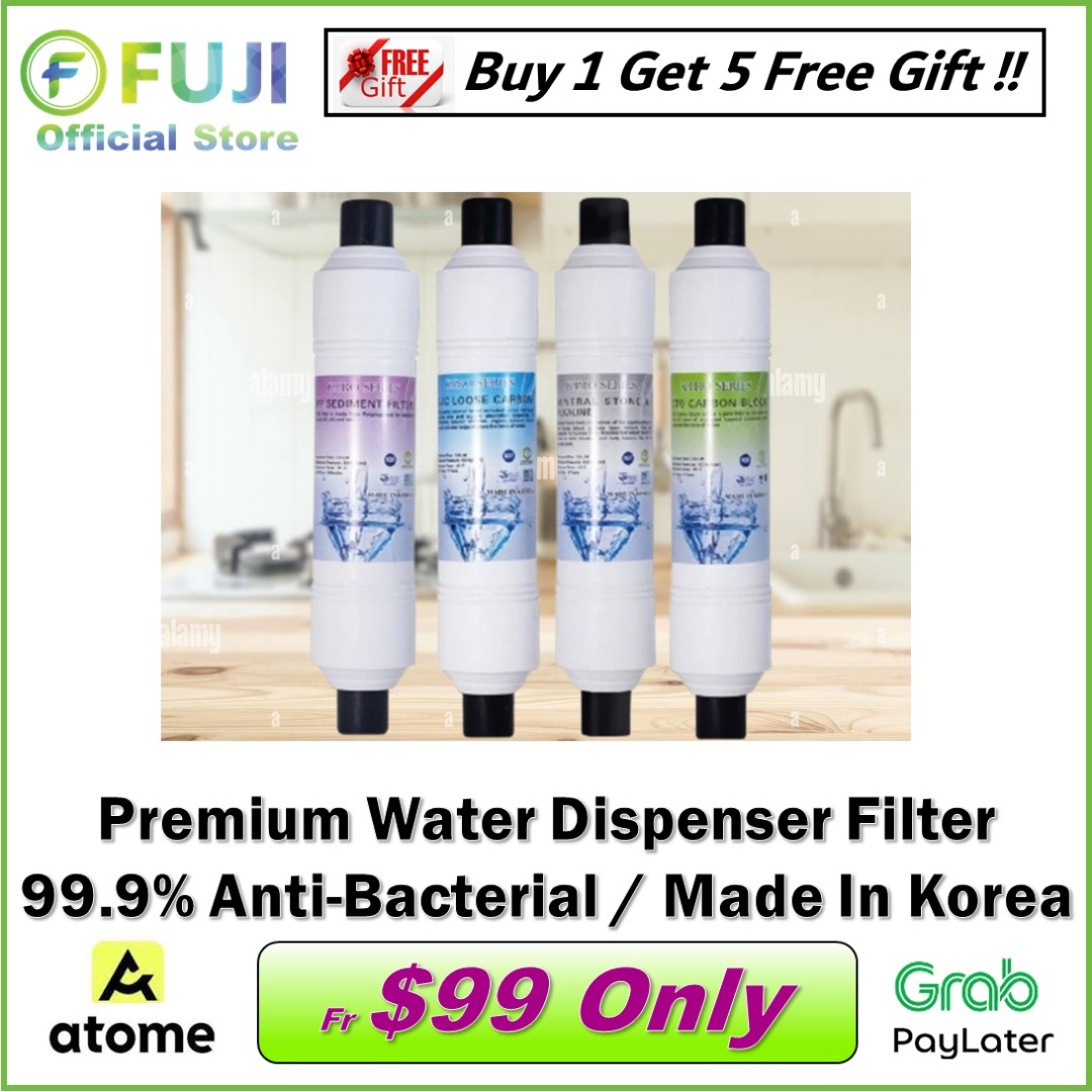 Brand New Premium Water Dispenser Filters - Premium Quality - 99.9% ...