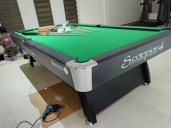 BRAND NEW SCORPION BILLIARD TABLE, Sports Equipment, Sports & Games ...