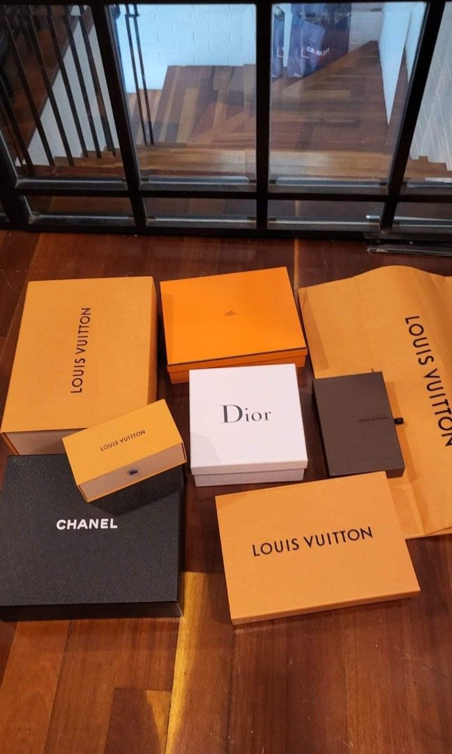 BRANDED BOXES,DUST BAG CARD ETC.., Luxury, Accessories on Carousell