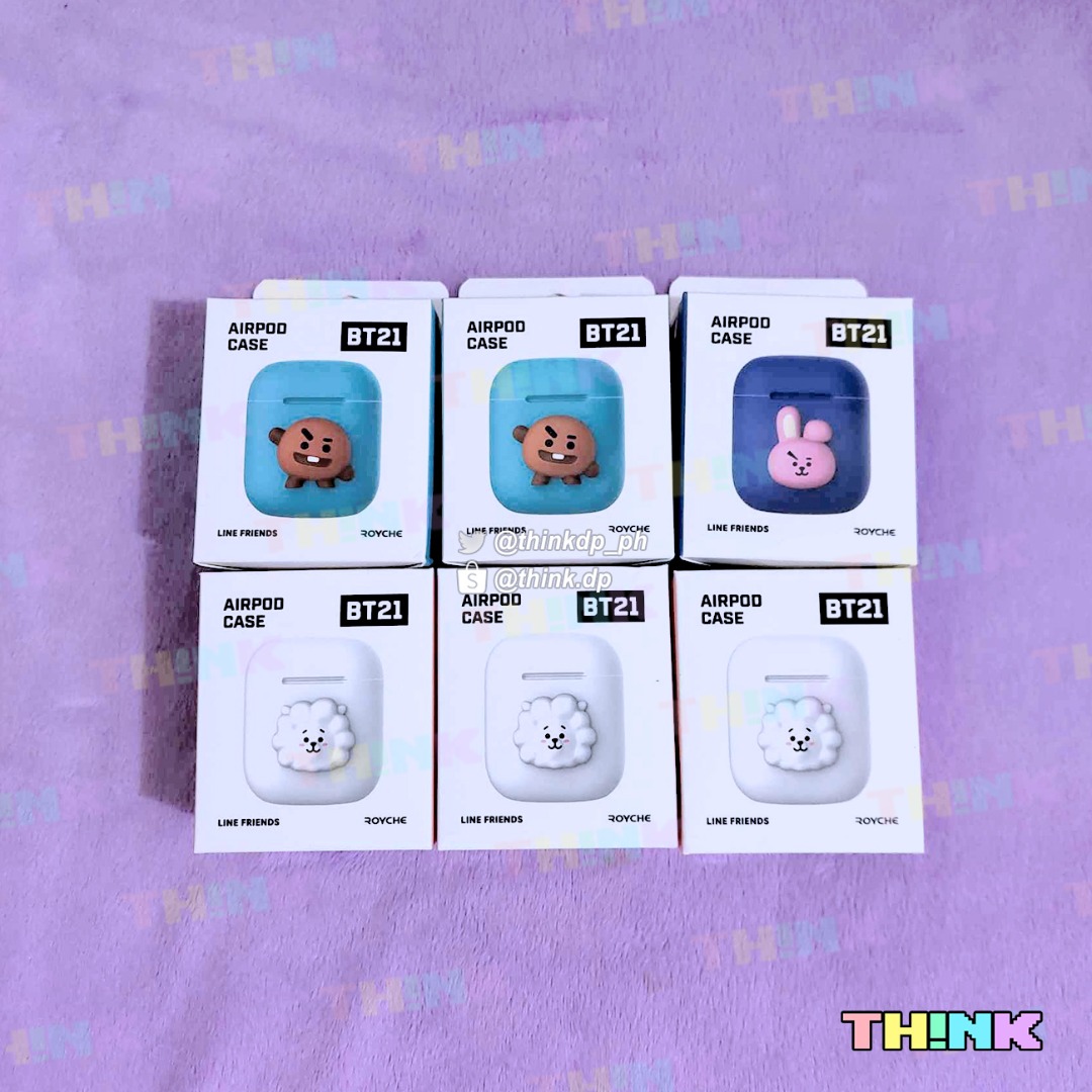 BT21 Silicone Airpod Case ( bts shooky cooky rj merch ), Hobbies & Toys ...