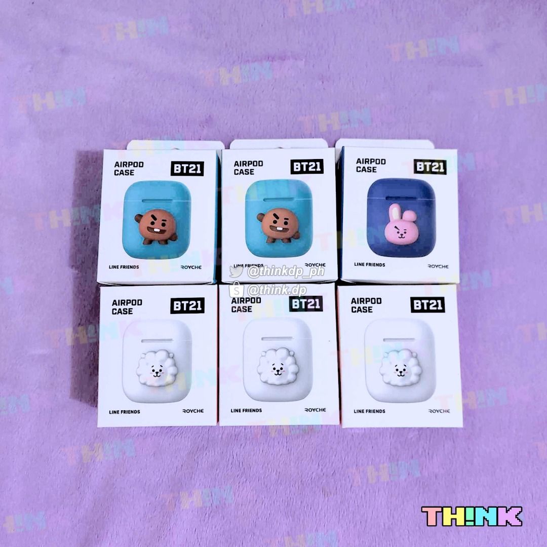 BT21 Silicone Airpod Case ( bts shooky cooky rj merch ), Hobbies & Toys ...