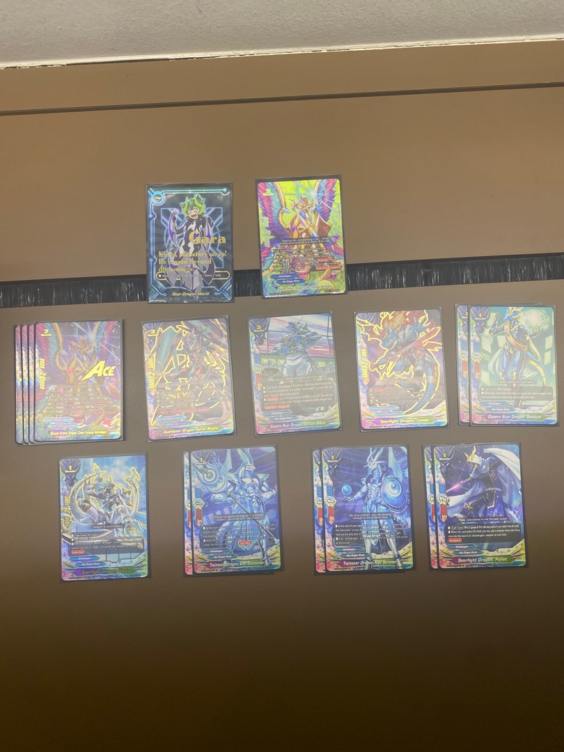 buddyfight astrodragon high rarity deck, Hobbies & Toys, Toys & Games ...