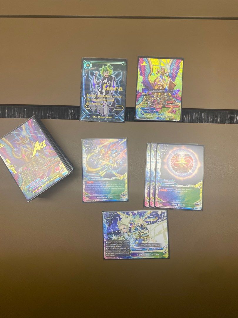 buddyfight astrodragon high rarity deck, Hobbies & Toys, Toys & Games ...