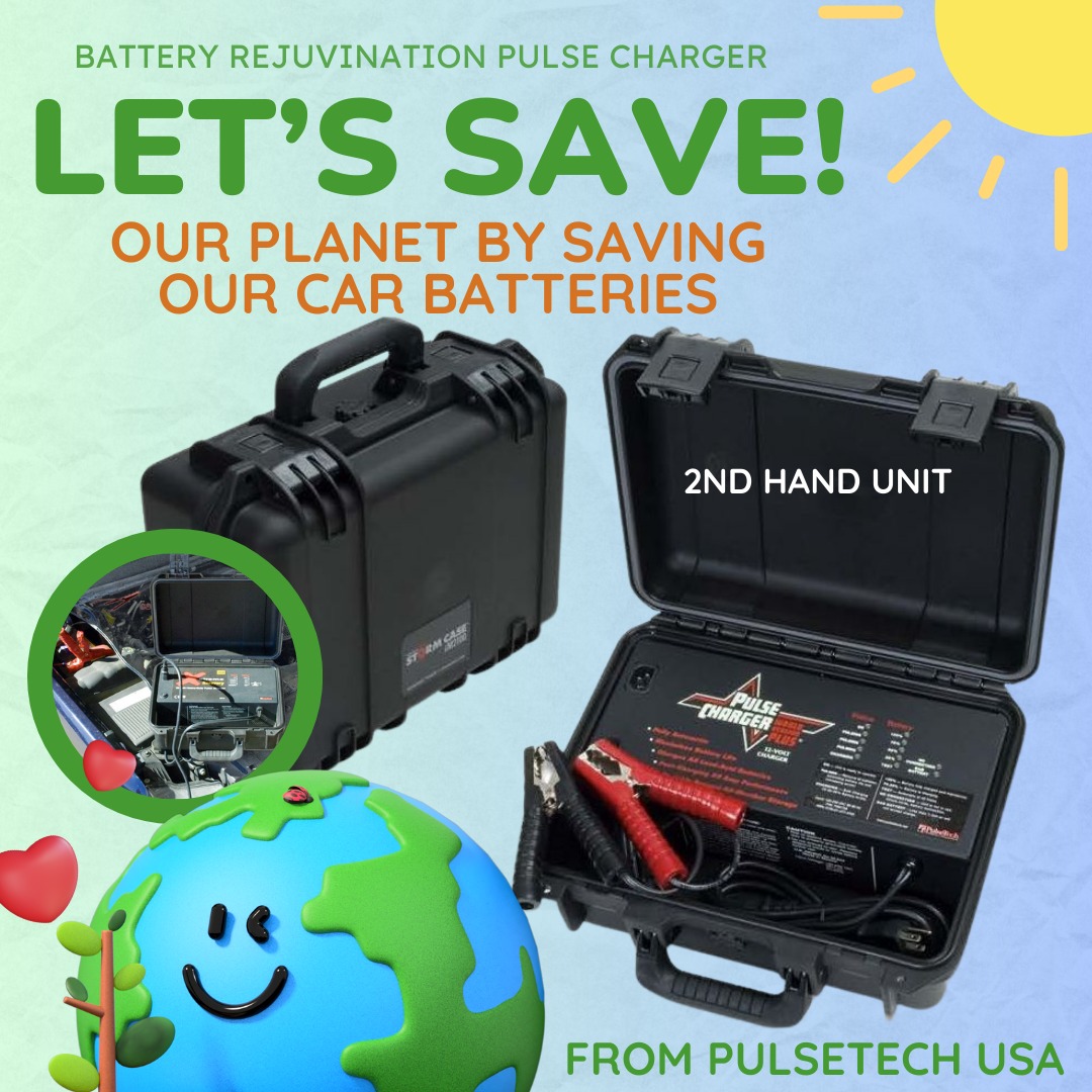 CAR BATTERY RECOVERY-DESULFATION CHARGER 12V 20A, Car Parts ...