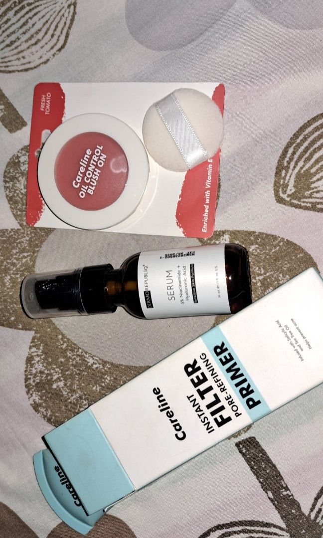 Careline Tomato Fresh Blush + Careline Primer + Dermorepubliq ...
