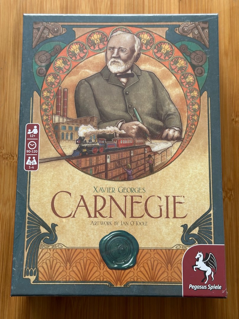 Carnegie - Board Game, Hobbies & Toys, Toys & Games on Carousell