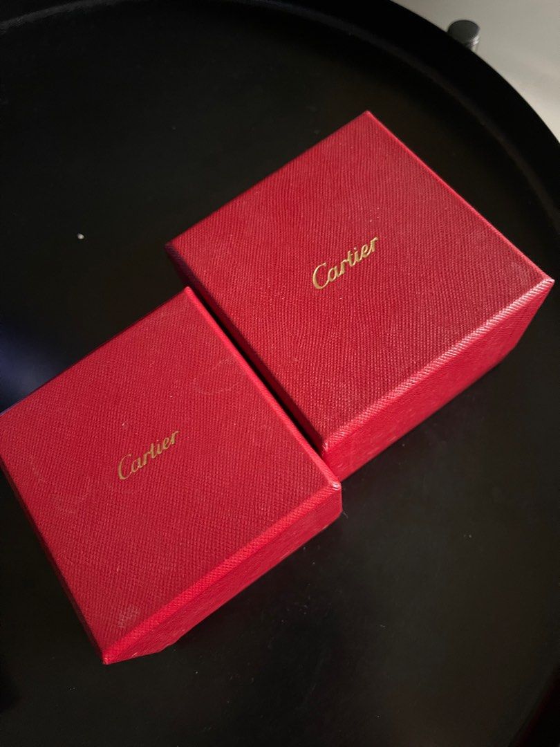 Cartier Jewelry Boxes, Luxury, Accessories on Carousell