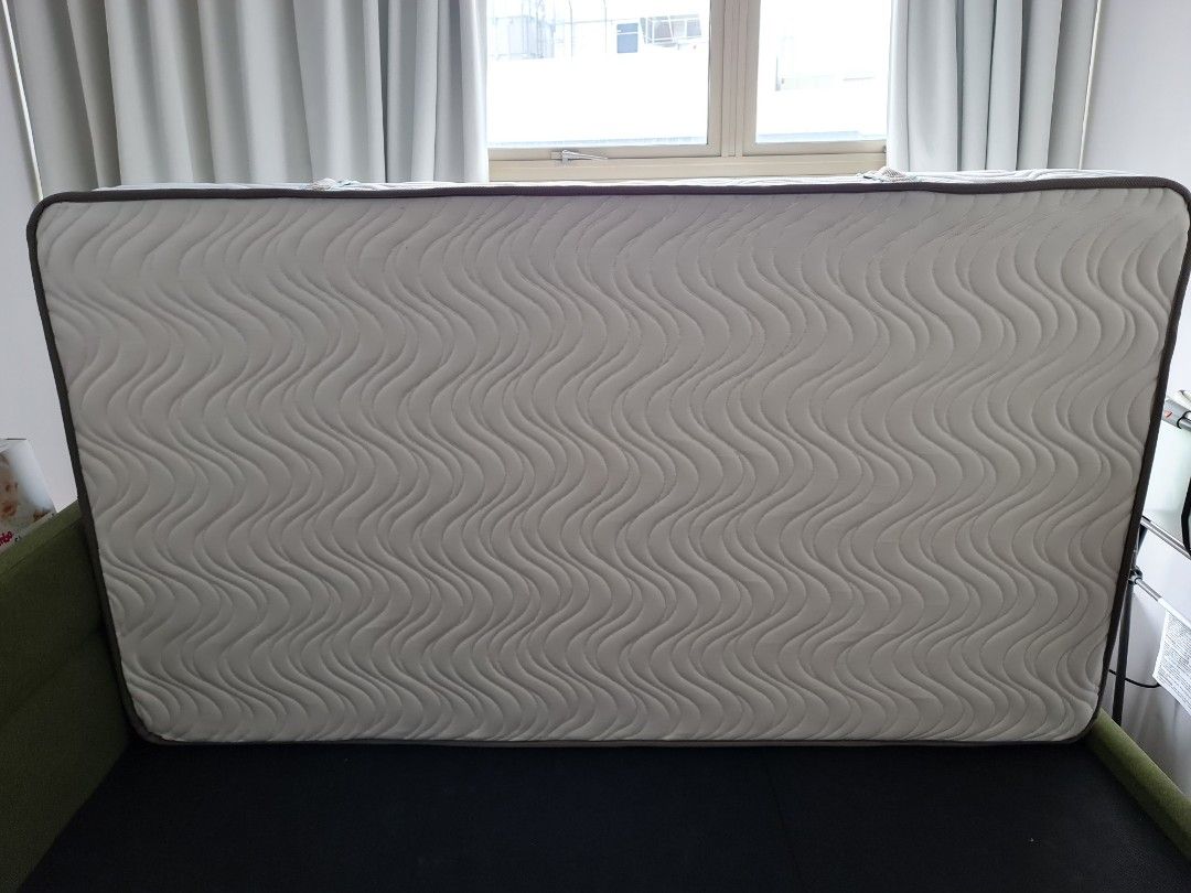 Cellini Super Super Single bed and roller mattress, Furniture & Home ...