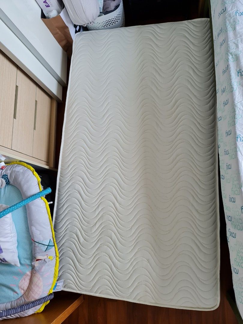 Cellini Super Super Single bed and roller mattress, Furniture & Home ...