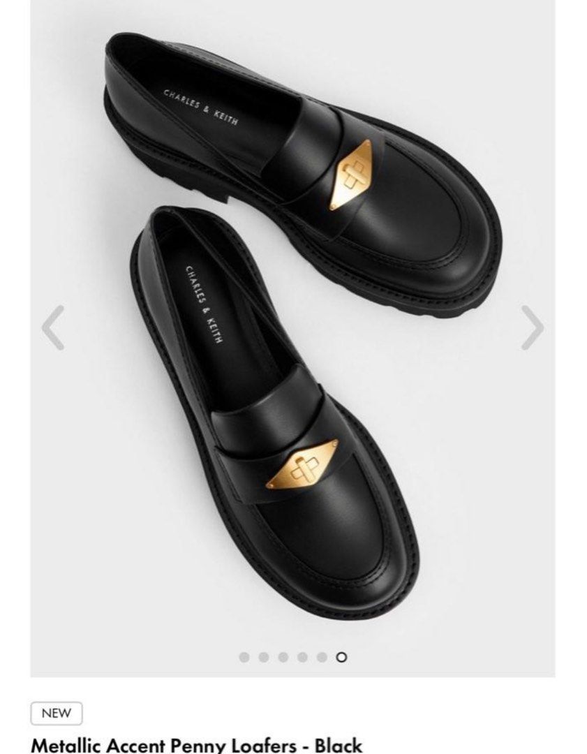 Charles & Keith Penny Loafers, Women's Fashion, Footwear, Loafers on ...