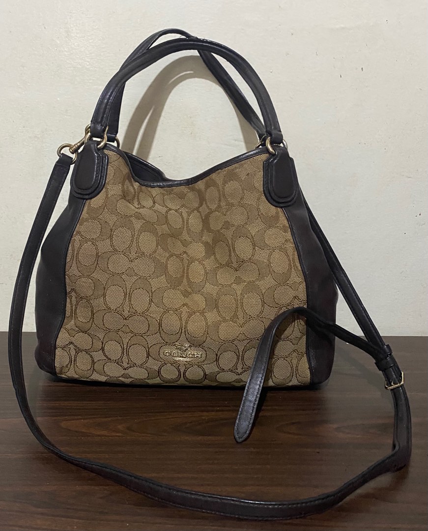 Coach 2-way cross- body Bag, Luxury, Bags & Wallets on Carousell