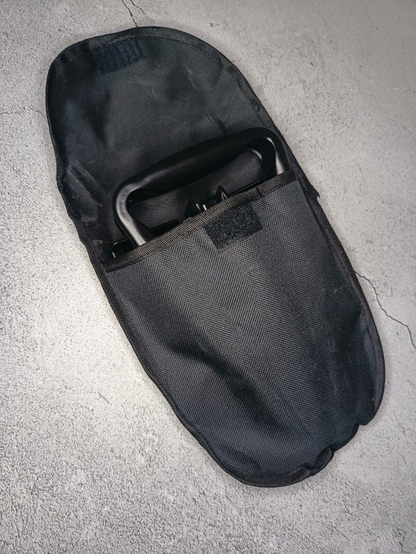 Compact Shovel/ Pickaxe/ Asarol Folding Black, Sports Equipment, Hiking ...