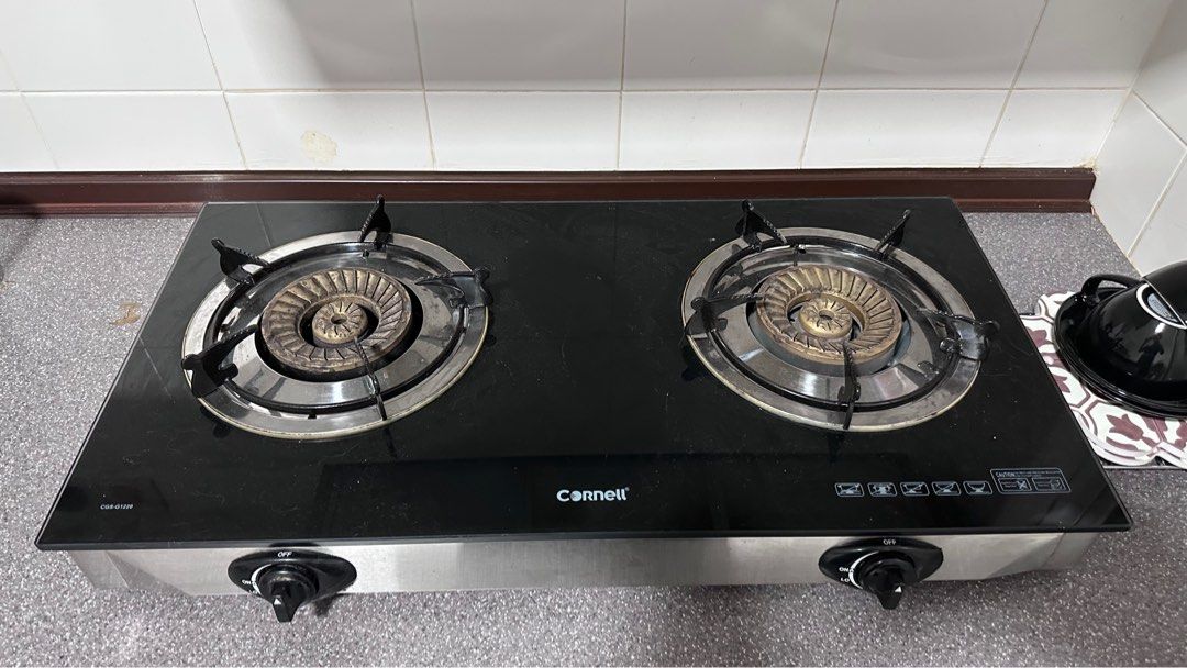 Cornell Stainless Steel Panel Gas Stove, Furniture & Home Living ...