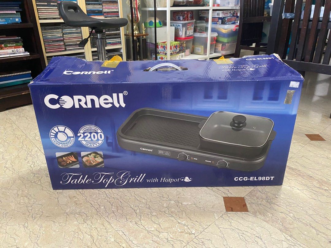 Cornell Table Top Grill and hot pot, TV & Home Appliances, Kitchen ...