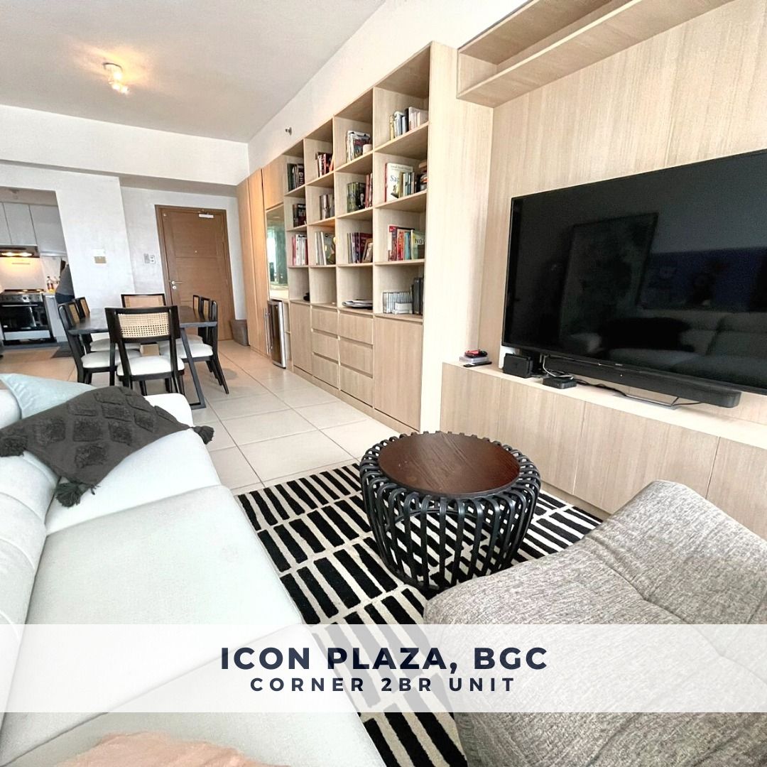 Corner 2BR Icon Plaza BGC for Sale - Facing amenities & Fort Strip ...