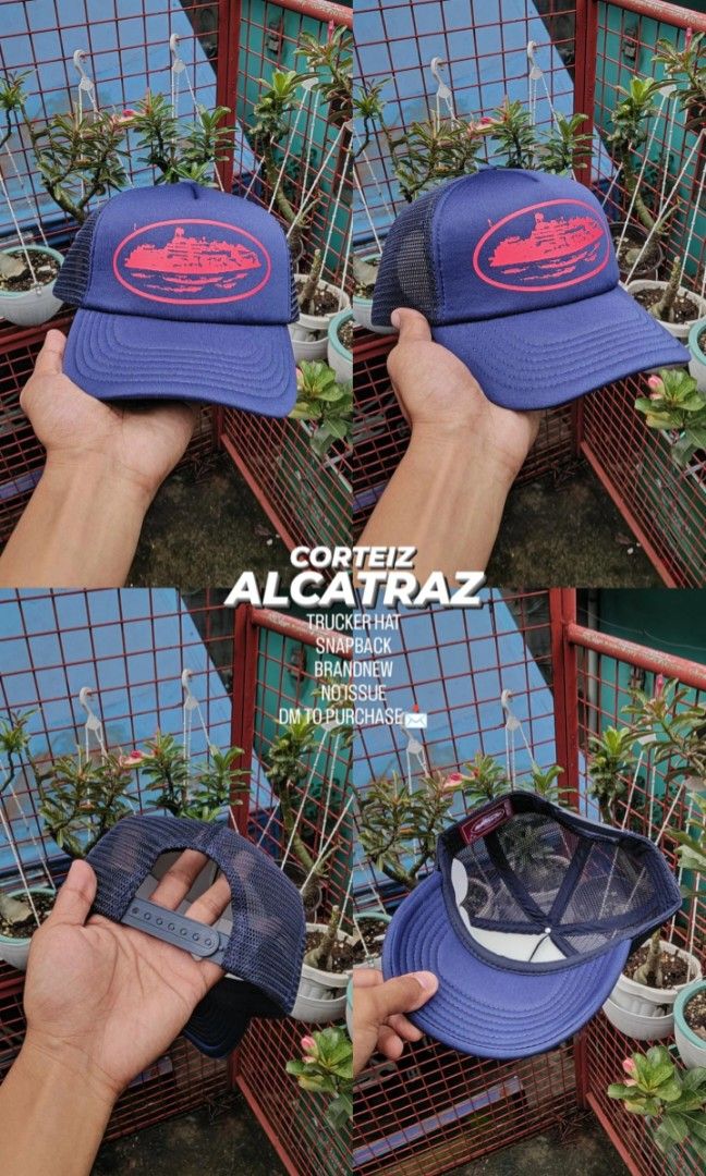 CORTEIZ ALCATRAZ TRUCKER HAT, Men's Fashion, Watches & Accessories ...