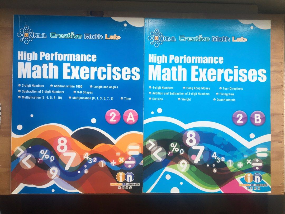 Creative Math Lab High-performance Math Exercises, 興趣及遊戲, 書本 & 文具, 書本及 ...