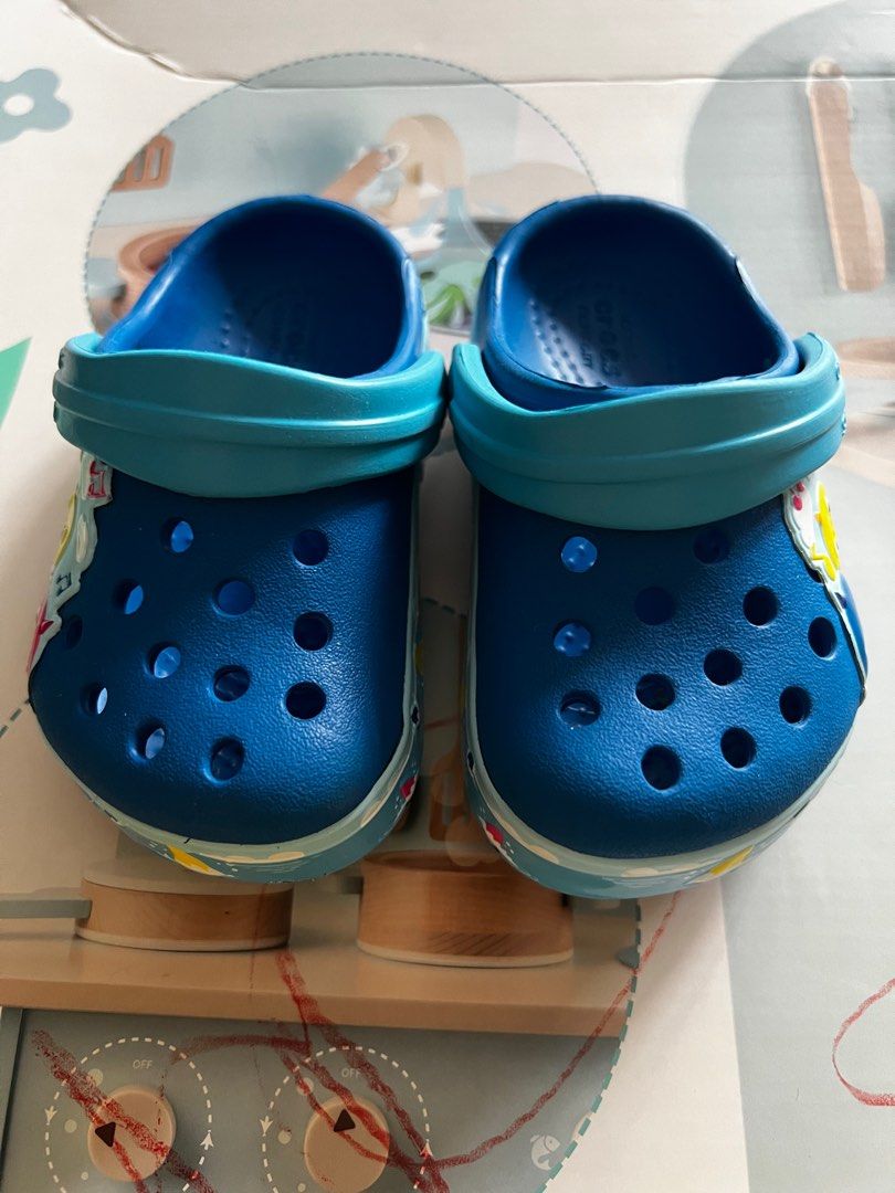 Crocs Baby Shark Shoes C5, Babies & Kids, Babies & Kids Fashion on ...