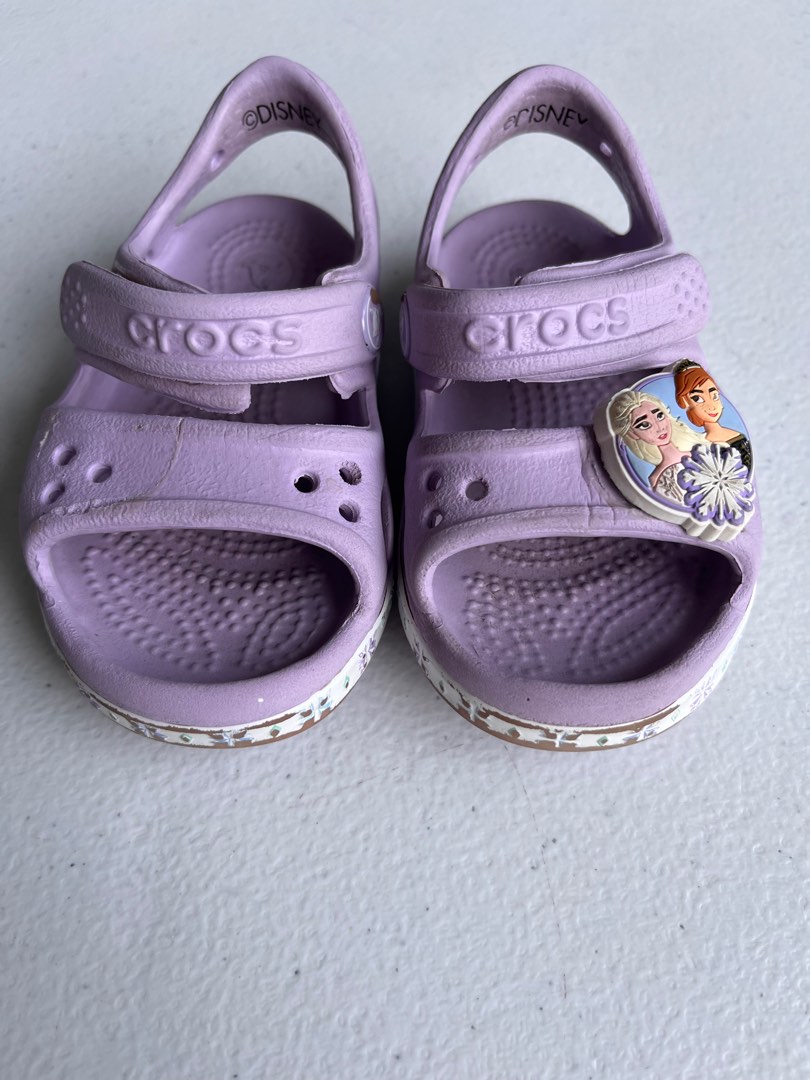 CROCS Frozen (Size C4), Babies & Kids, Babies & Kids Fashion on Carousell