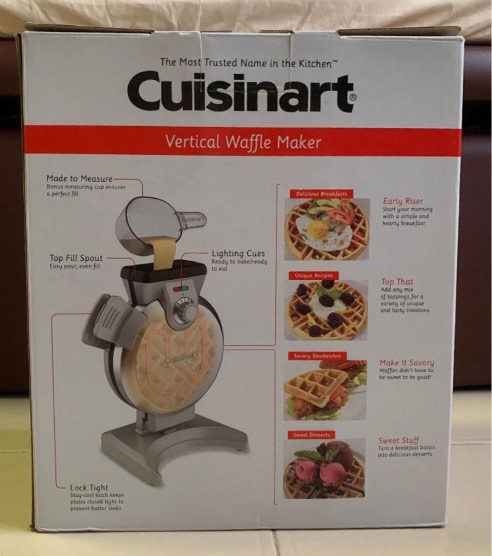 Cuisinart Standing Waffle Maker, TV & Home Appliances, Kitchen ...