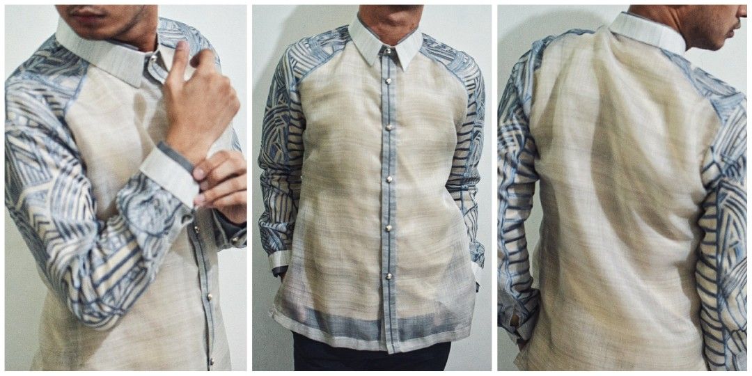 Custom-made Barong Tagalog, Men's Fashion, Tops & Sets, Formal Shirts ...
