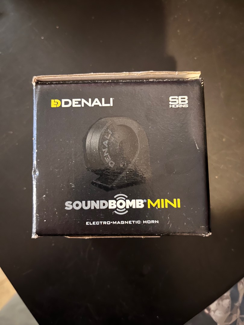 Denali SoundBomb™ Mini Electromagnetic Low Tone Horn , Motorcycles ...