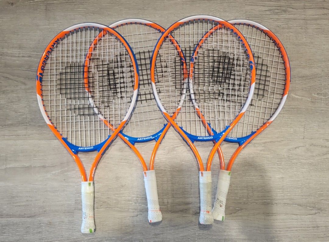 Decathlon TENNIS racket + Ball, Sports Equipment, Sports & Games ...
